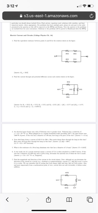 Solved 3:127 As3.us-east-1.amazonaws.com C E 3 2. Find the | Chegg.com