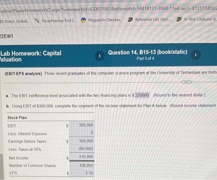 Solved Already have part A and the first part of part B. | Chegg.com