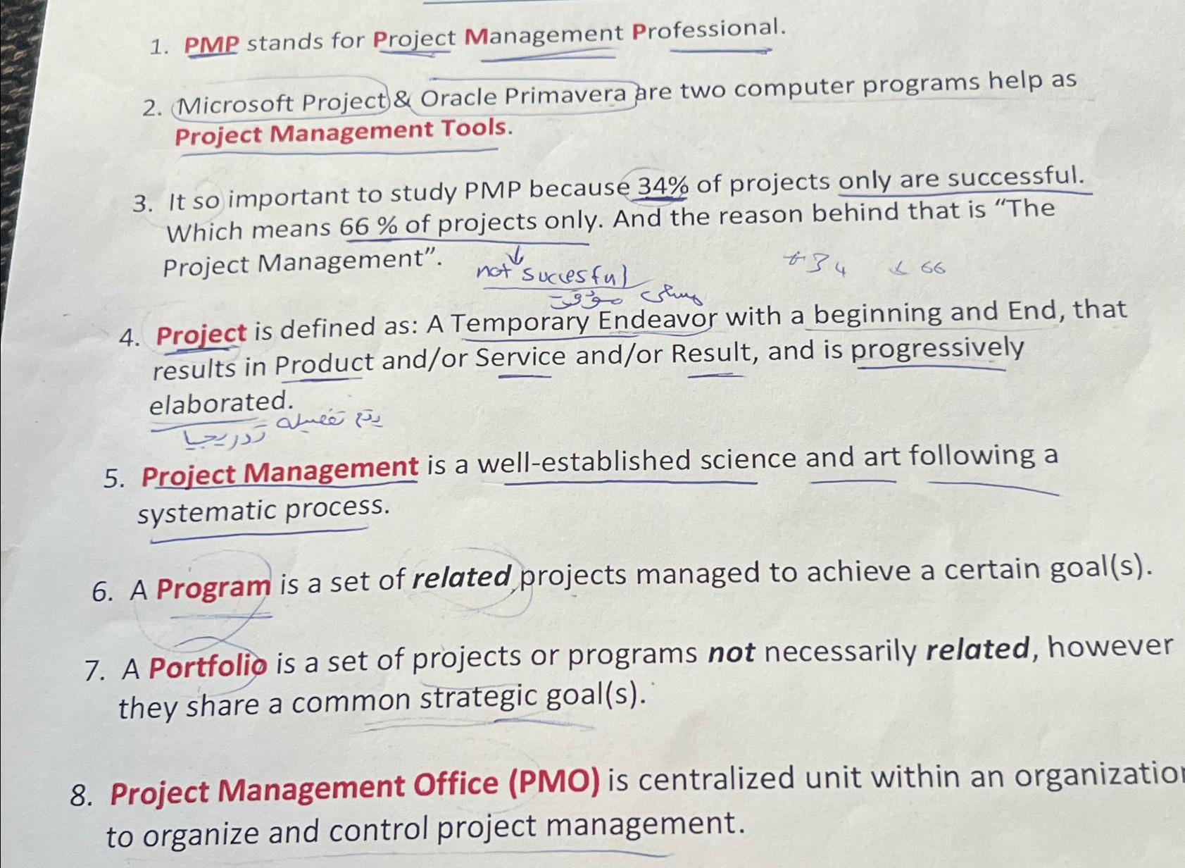 Solved PMP stands for Project Management | Chegg.com