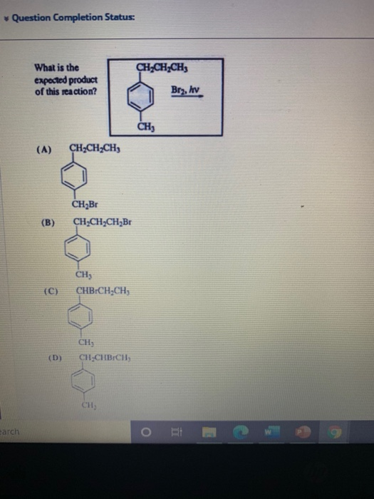 Solved Question Completion Status: CH2CH2CH, What is the | Chegg.com