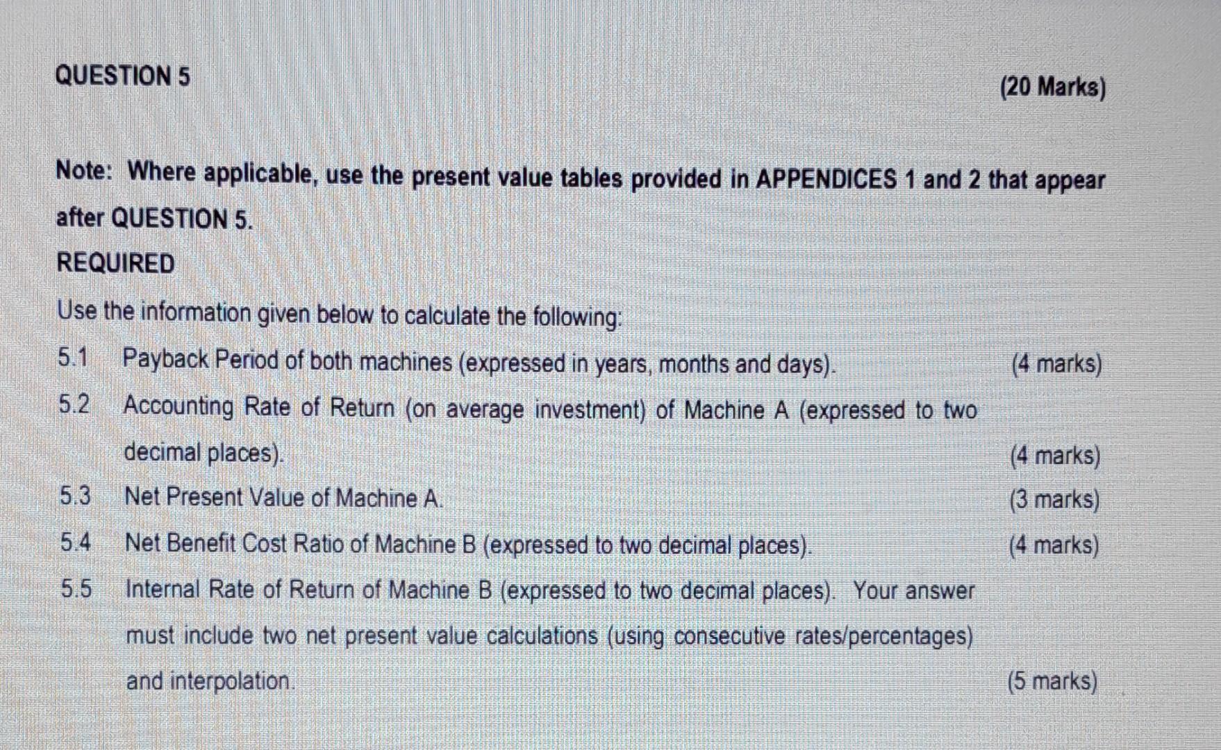 Solved Note: Where applicable, use the present value tables | Chegg.com