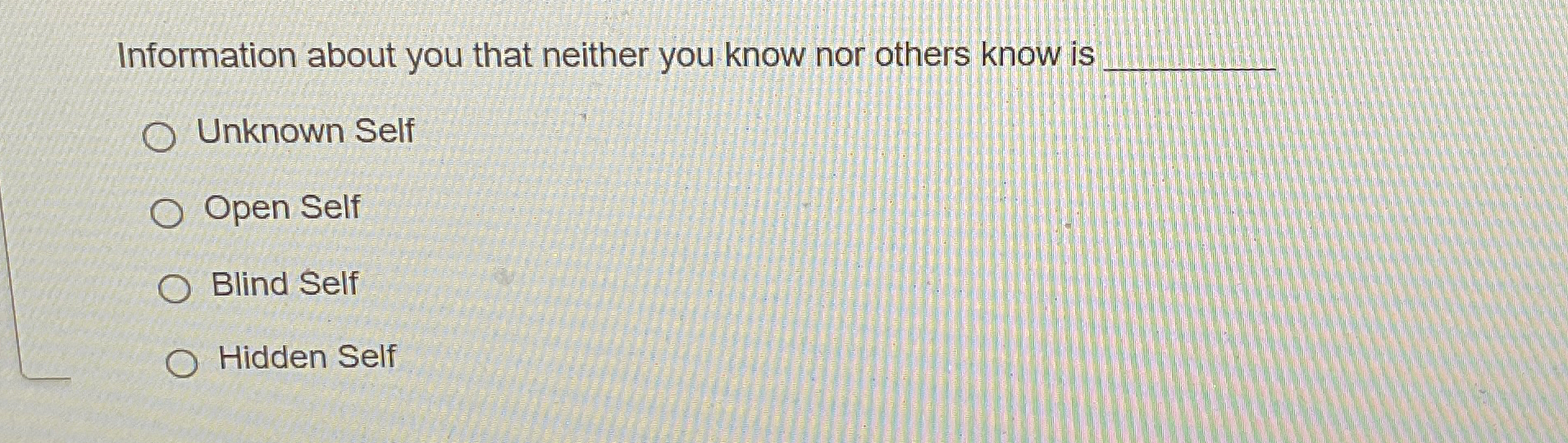 Solved Information about you that neither you know nor | Chegg.com