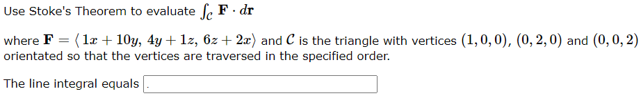 Solved Use Stoke's Theorem to evaluate ∫C﻿F*drwhere | Chegg.com