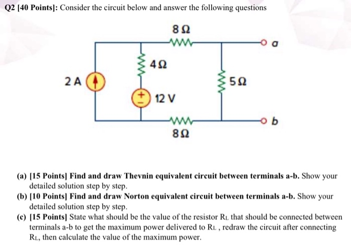 Solved Q1 [60 Points): Consider the circuit below and answer | Chegg.com