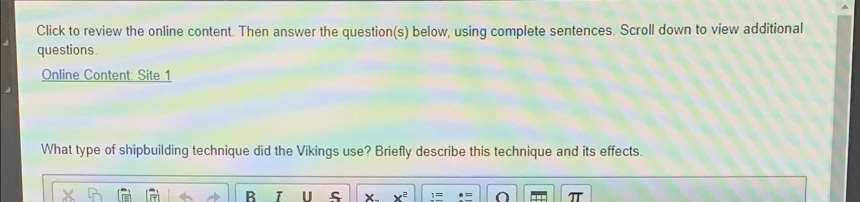 Solved Click to review the online content. Then answer the | Chegg.com