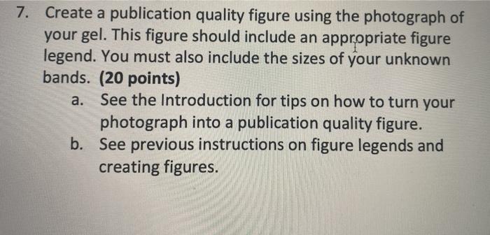 7. Create A Publication Quality Figure Using The 