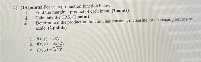 Solved do each step listed (i, ii, iii) FOR A, B C | Chegg.com
