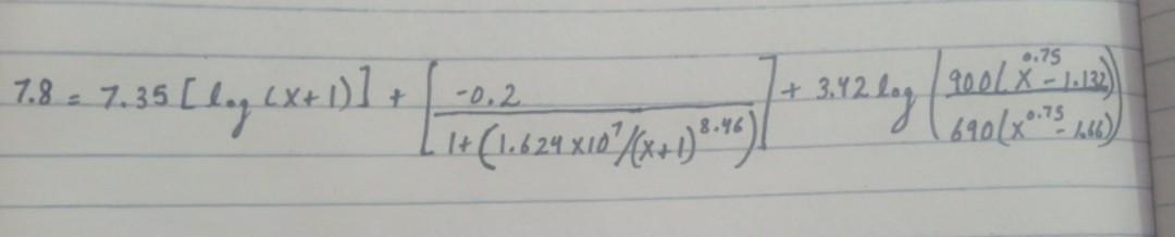 Solved Find value of XI know answer comes out to be 9.2 But | Chegg.com