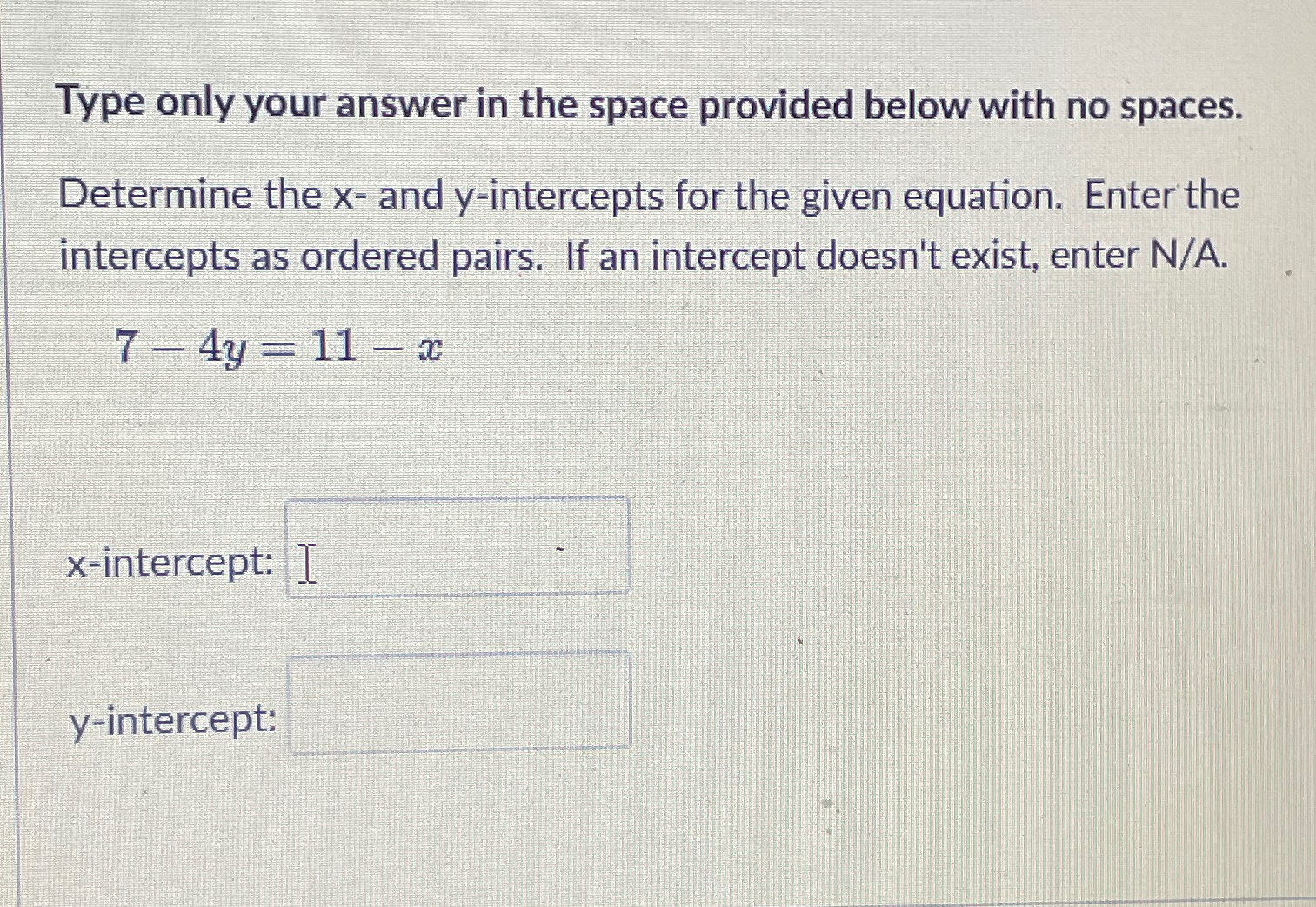 Solved Type only your answer in the space provided below | Chegg.com