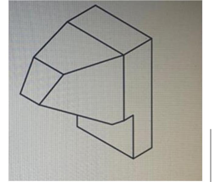 Solved Sketch Front View, Right Side View and Top view in | Chegg.com