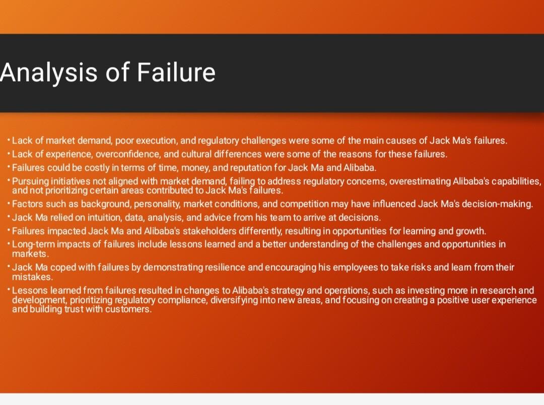 Solved Lessons Learned – This section should evaluate the | Chegg.com