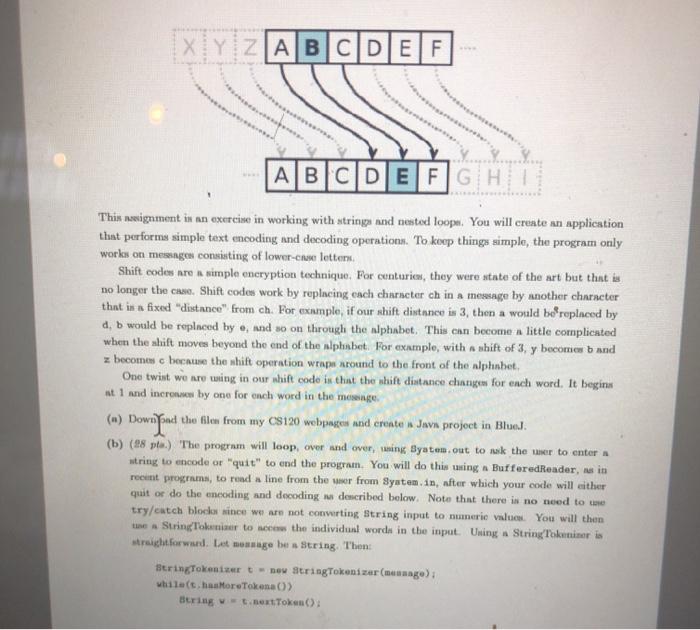 Solved XYZ ABCDEF ABCDEFGHI This wignment is an exercise in | Chegg.com