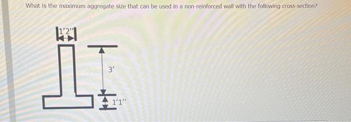 Solved What is the maximum aggregate size that can be used | Chegg.com
