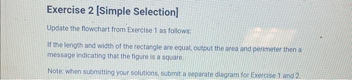 Solved Exercise 1 [Simple Sequence] Draw a flowchart for a | Chegg.com