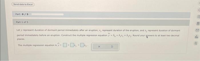 Solved 1. find the multiple regression equation2. find | Chegg.com