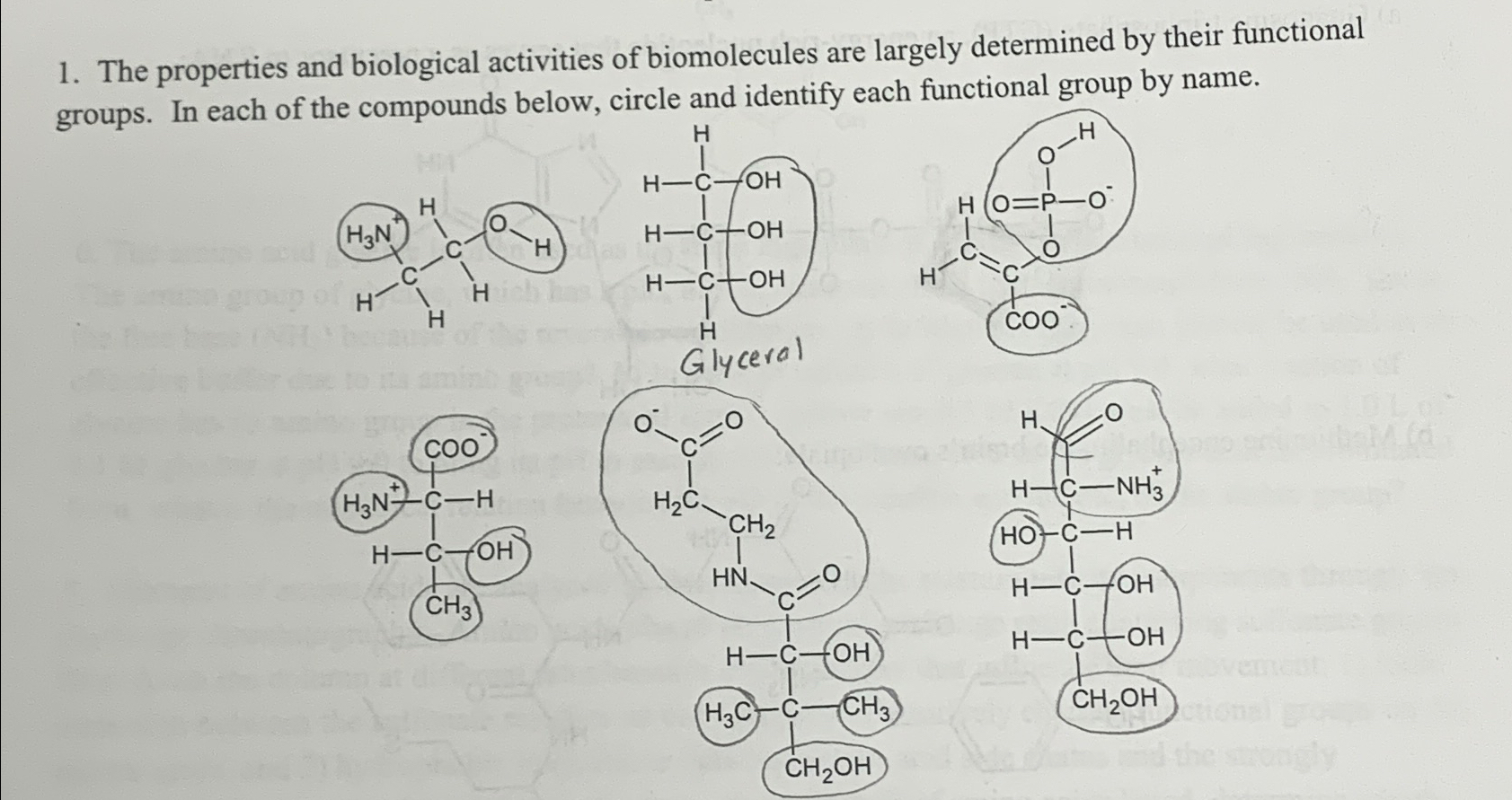 The properties and biological activities of | Chegg.com