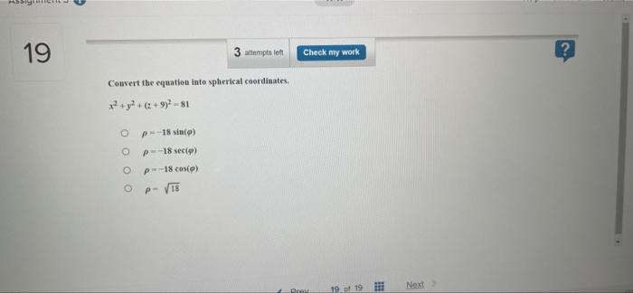 Solved Assignment 3 Saved Help Save & Exit 17 3 attempts | Chegg.com