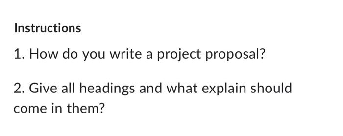 Solved 2. Give all headings and what explain should come in | Chegg.com