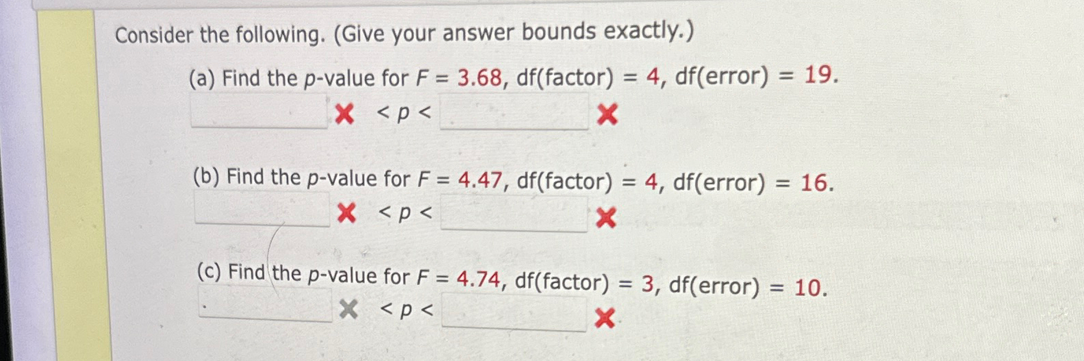 Solved Consider the following. (Give your answer bounds | Chegg.com