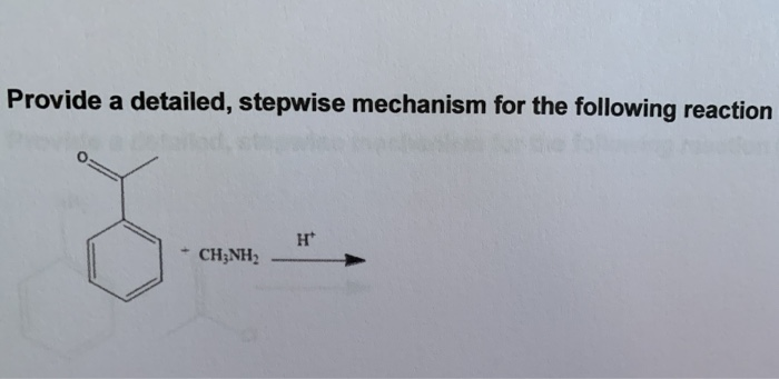 Solved Provide a detailed, stepwise mechanism for the | Chegg.com