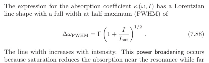 Solved Saturation of absorption The 3s 3p resonance line of | Chegg.com