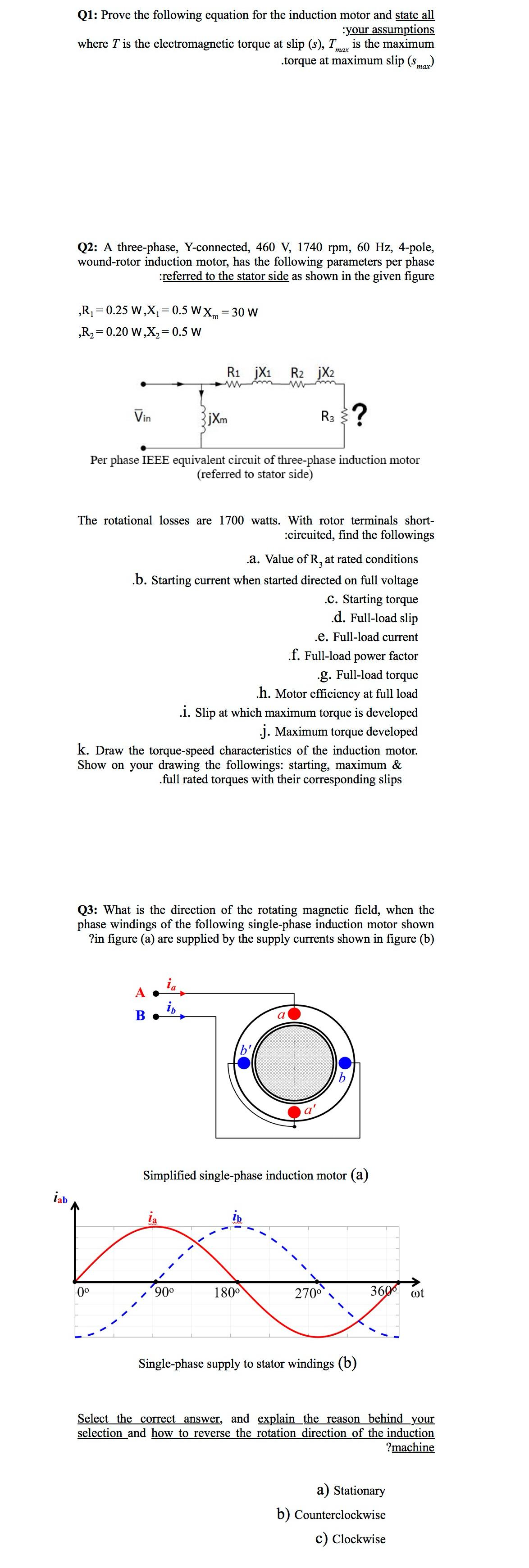 Solved Q1: Prove the following equation for the induction | Chegg.com