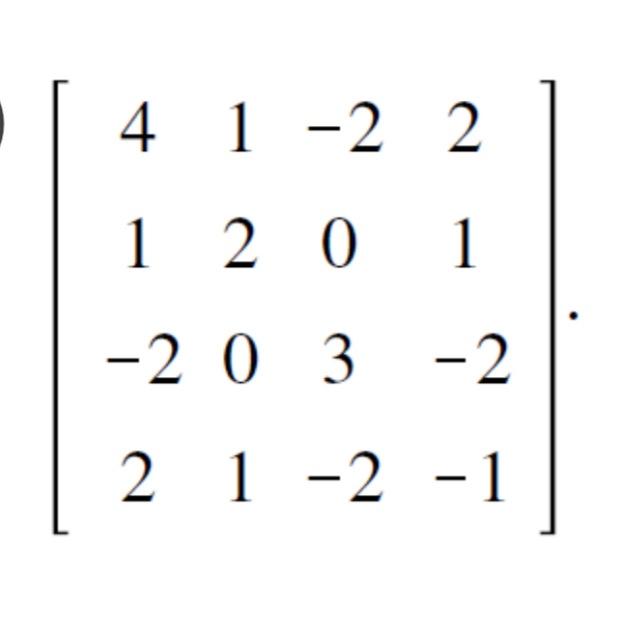 Solved Householder Algorithm Step 1: Letj= 1 and initialize | Chegg.com