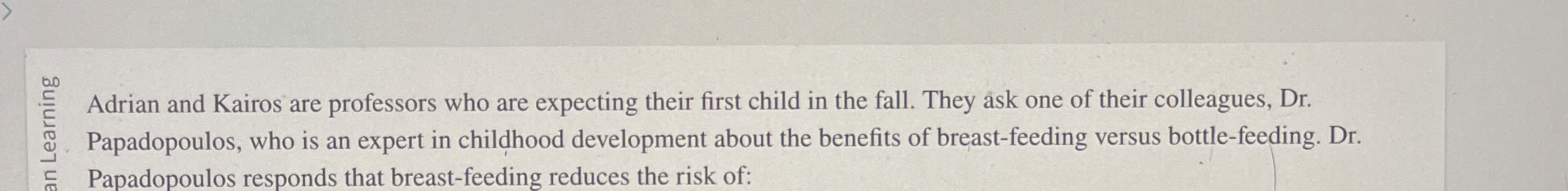 Solved Adrian and Kairos are professors who are expecting | Chegg.com
