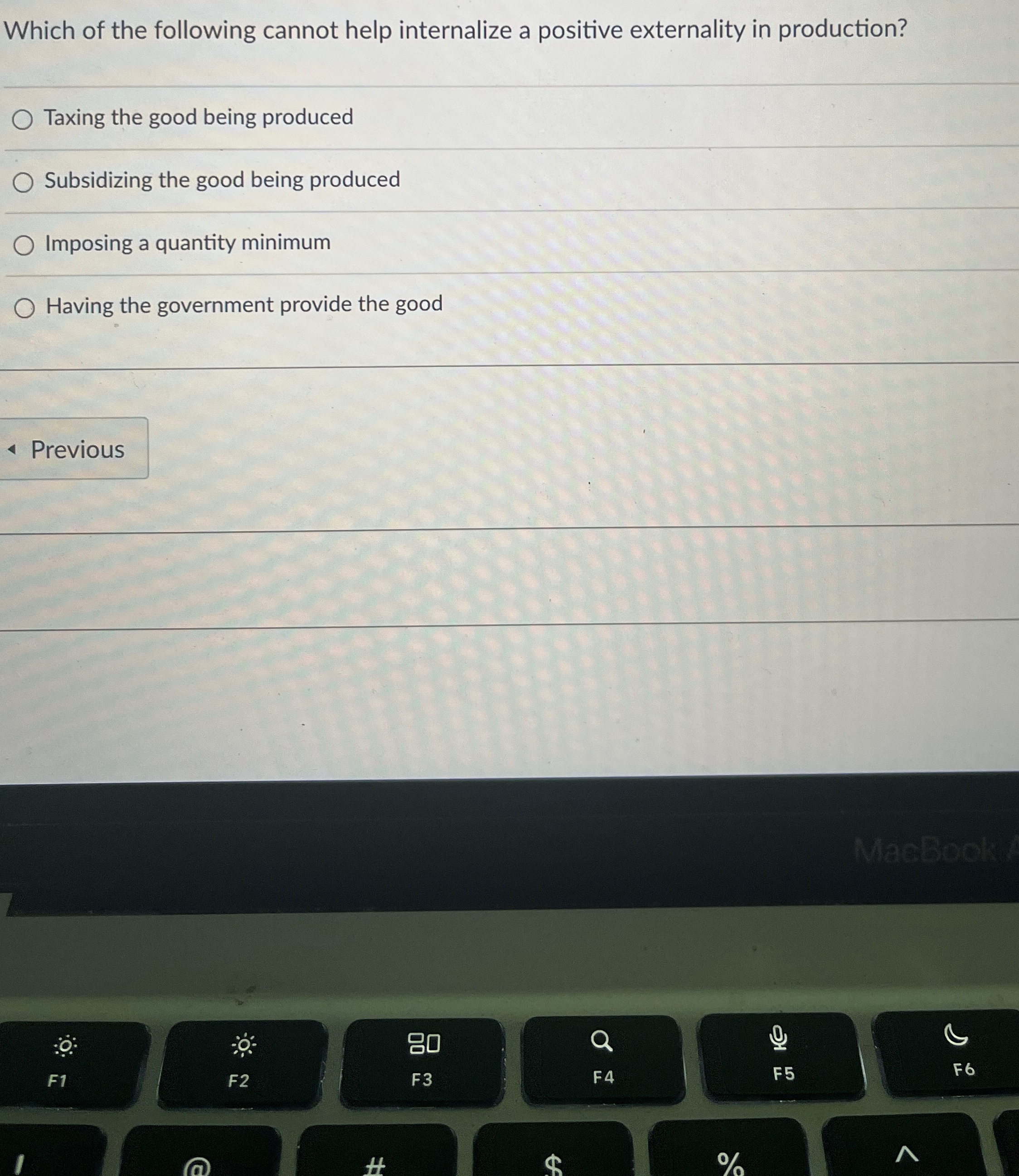 Solved Which of the following cannot help internalize a | Chegg.com