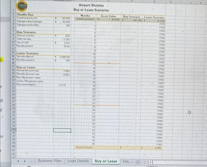 Solved Go to the Buy or Lease worksheet. Elena wants to | Chegg.com