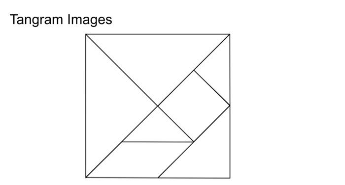 Solved Tangram Images Tangram Measurements Shape Angle 1 | Chegg.com