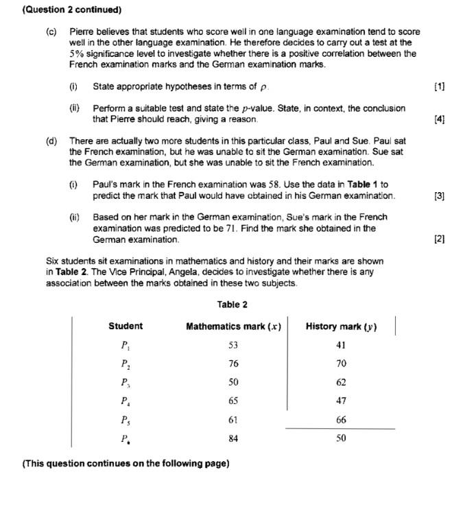 Solved 2. [Maximum mark: 29] This question considers the | Chegg.com