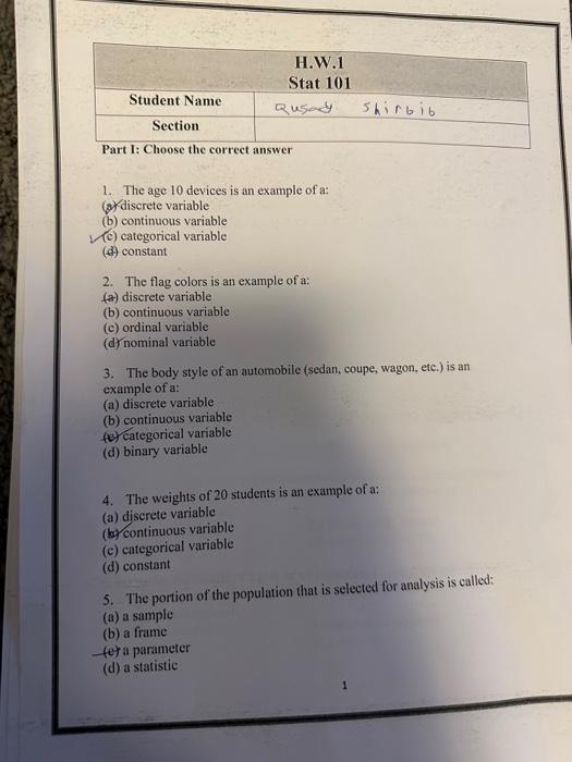 Solved 2. Represent the following data using : a) Bar chart | Chegg.com