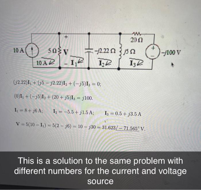 Solved Use the mesh-current method to find the steady-state | Chegg.com