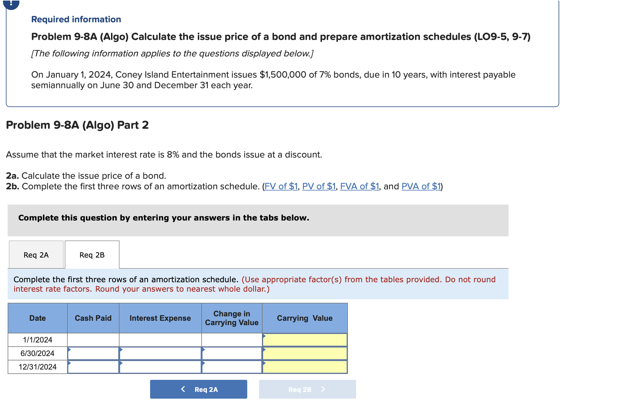 Solved Required informationProblem 9-8A (Algo) ﻿Calculate | Chegg.com