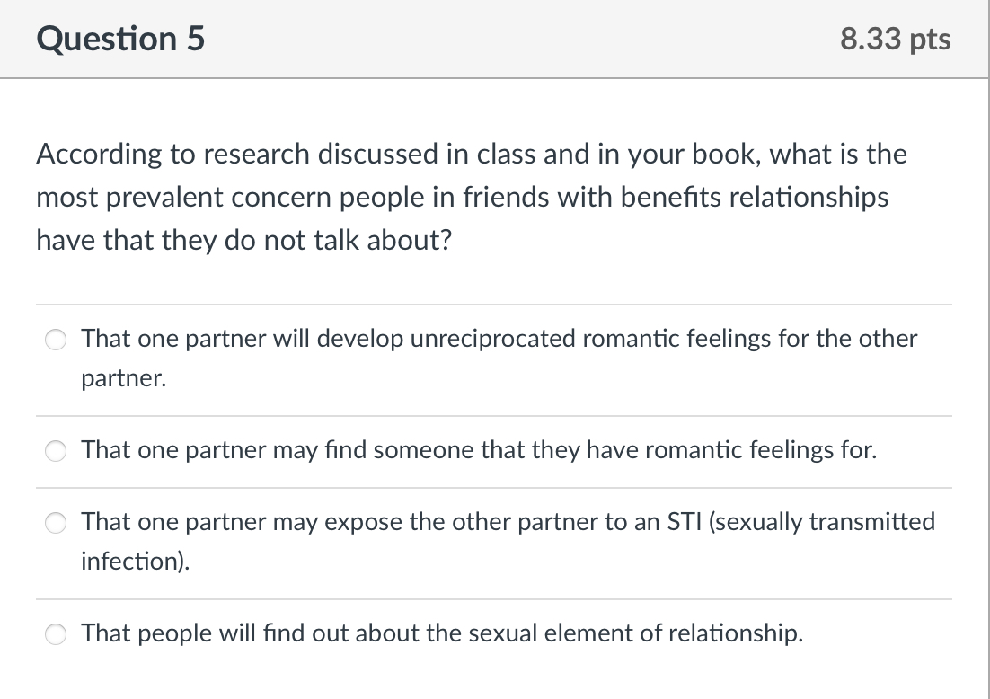 Solved Question 58.33 ﻿ptsAccording to research discussed in | Chegg.com