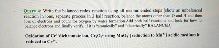 Solved Query 6: Explain following cell notation for a | Chegg.com