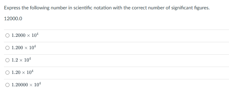 Solved Express the following number in scientific notation | Chegg.com