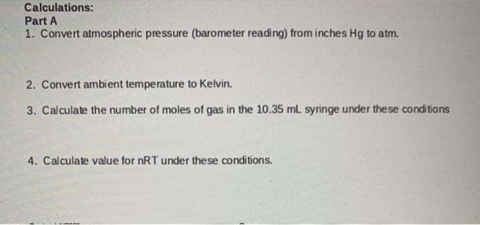 Solved Part A: Boyle's Law You will need a LabQuest, a | Chegg.com
