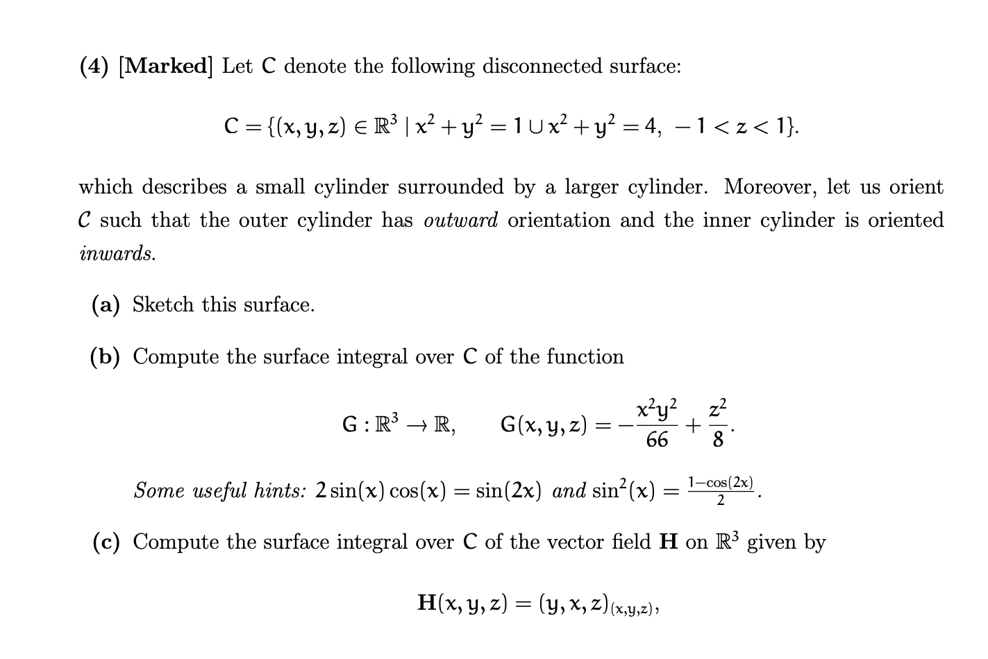 Solved (5) [Marked] (Conservative forces) ﻿Conservative | Chegg.com