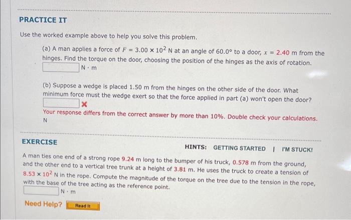 Solved Use the worked example above to help you solve this | Chegg.com