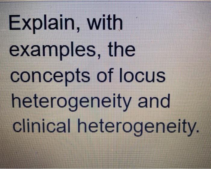 Solved Explain, with examples, the concepts of locus | Chegg.com