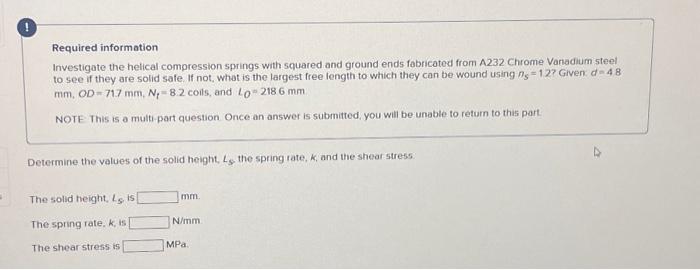 Solved Required information Investigate the helical | Chegg.com