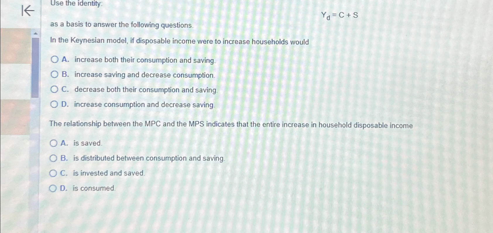 Solved Use the identity:as a basis to answer the following | Chegg.com