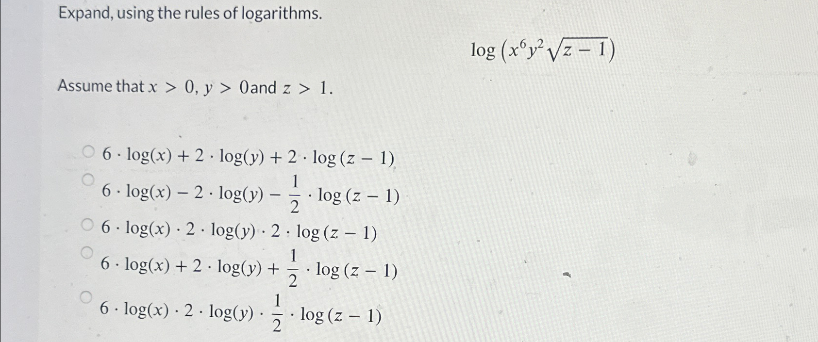 Solved Expand, using the rules of | Chegg.com