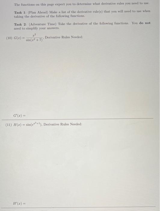 Solved The functions on this puge expect you to determine | Chegg.com