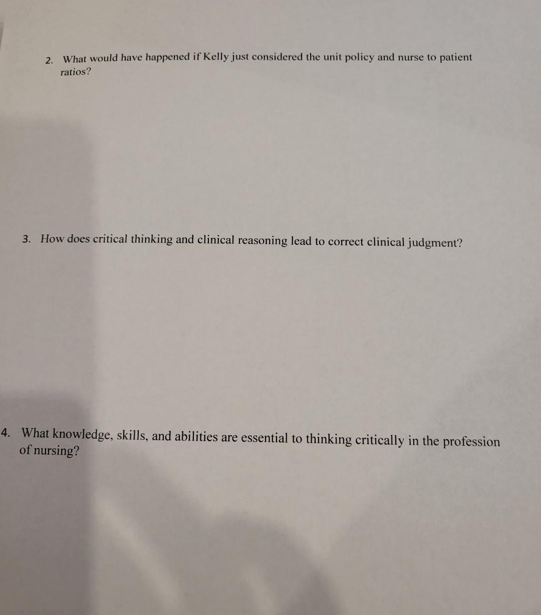 Solved Kelly is an RN working on an 18-bed neuro step-down | Chegg.com