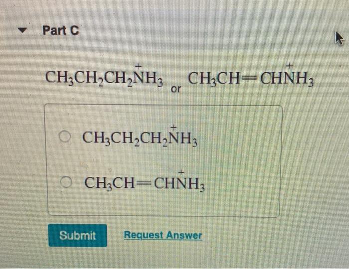 Part A o с H *CH OH CH3 OH or O || C H CH,OH C с CH ; | Chegg.com