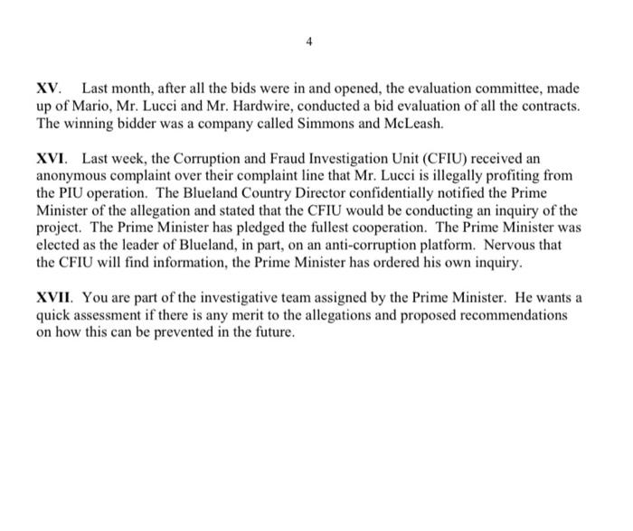 Solved FRAUD AND CORRUPTION CASE STUDY Background The | Chegg.com