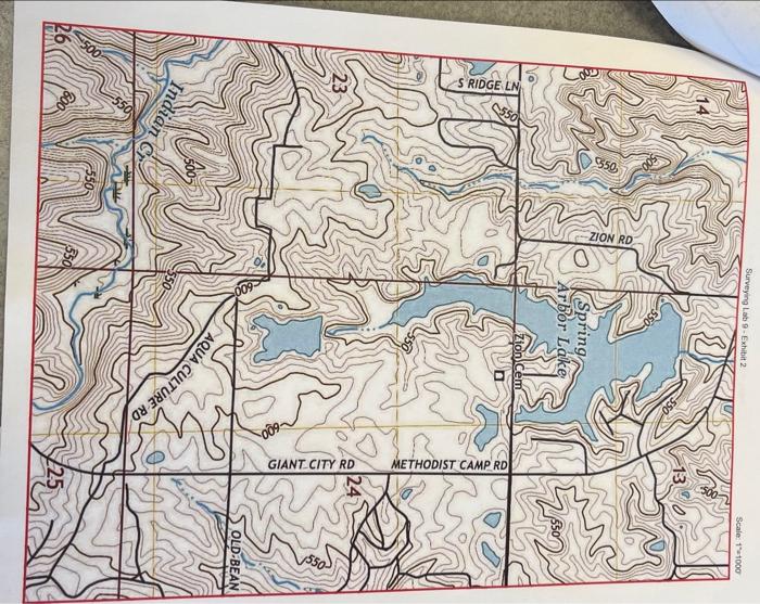 Solved CE 263 - Basic Surveying Lab 9 - USGS Map Reading | Chegg.com